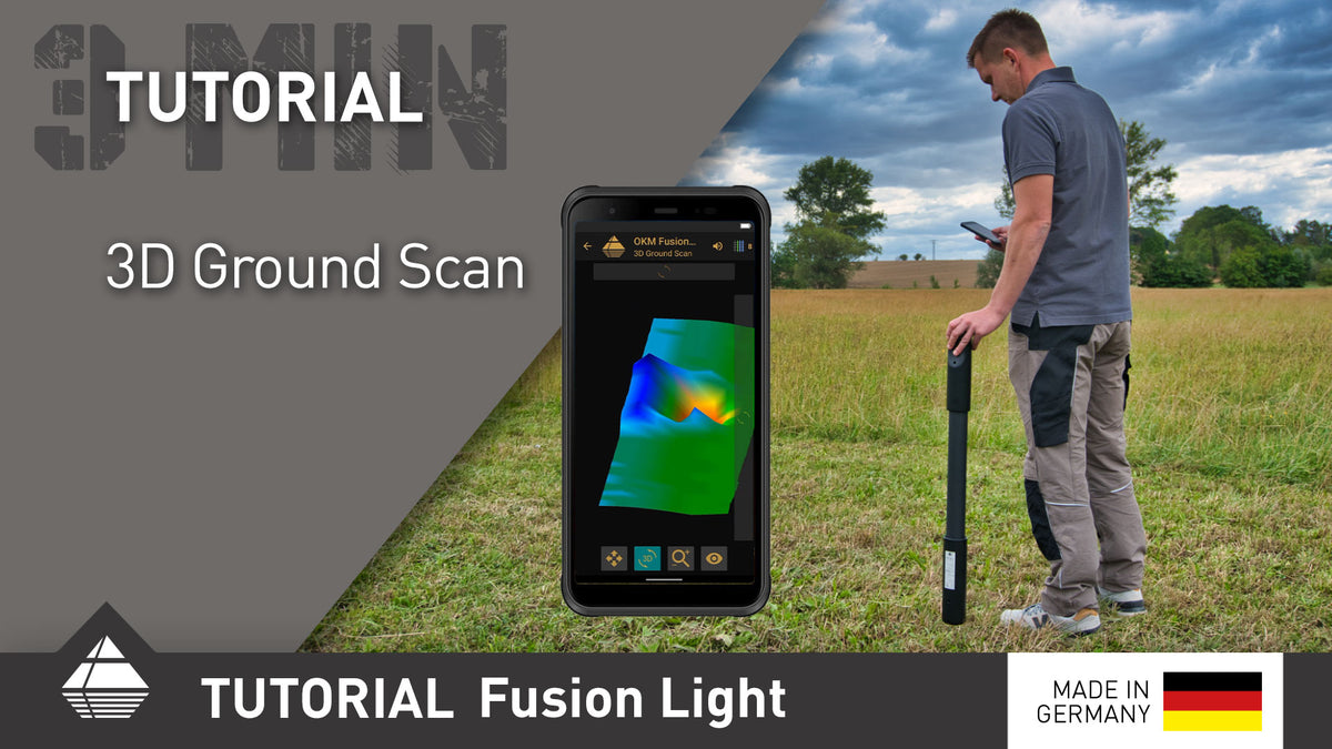 Fusion Light Quick Tutorial 3D Ground Scan – OKM Detectors