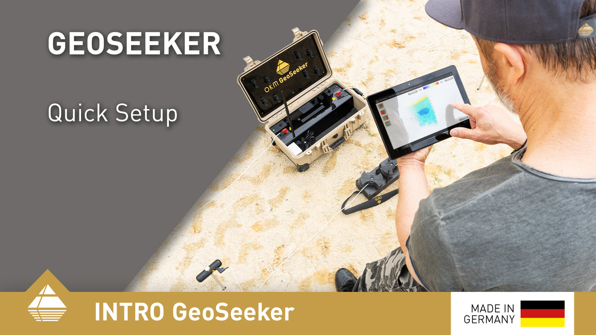 GeoSeeker Quick Setup | OKM Detectors