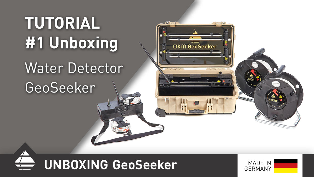 GeoSeeker Tutorial - Part 1: Package Contents | OKM Videos & Tutorials | OKM Detectors