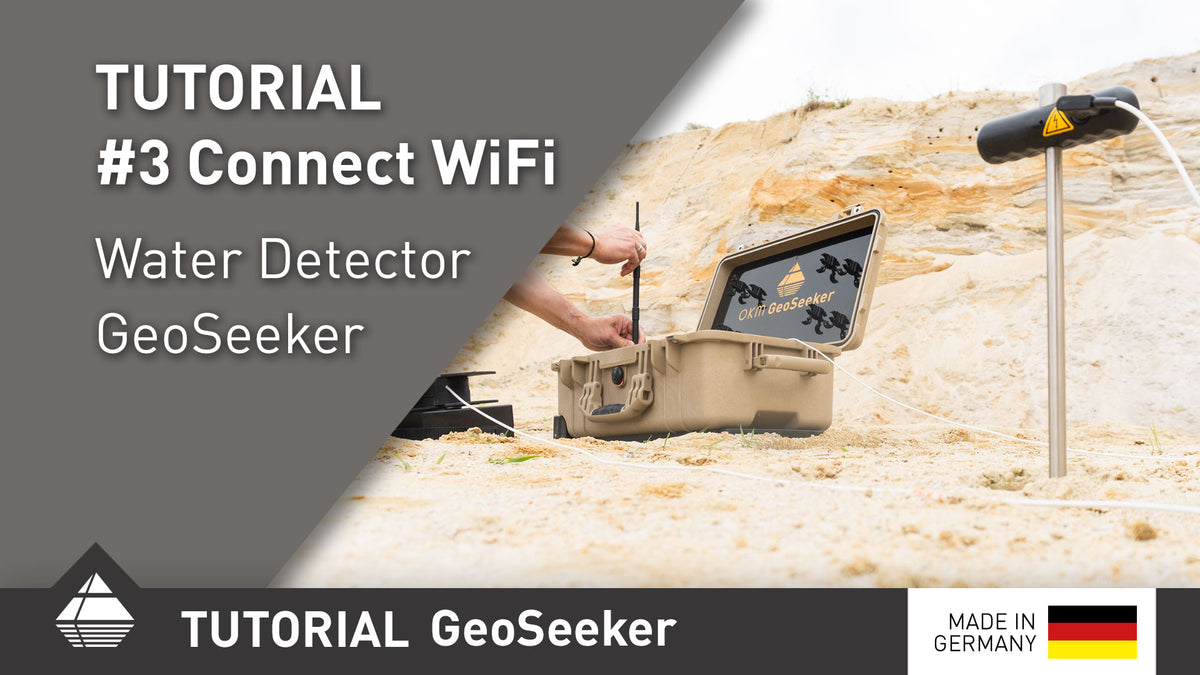 GeoSeeker Tutorial - Part 3: WiFi Connection | OKM Videos & Tutorials | OKM Detectors