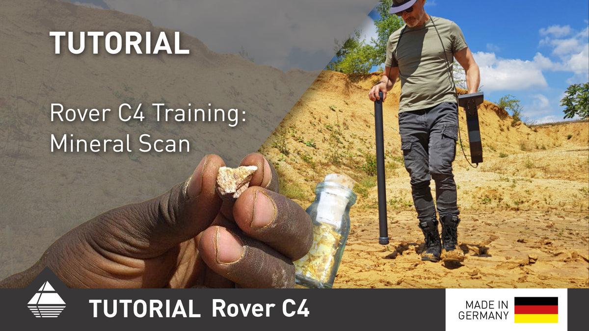 Rover C4 Quick Tutorial Mineral Scan | OKM Detectors