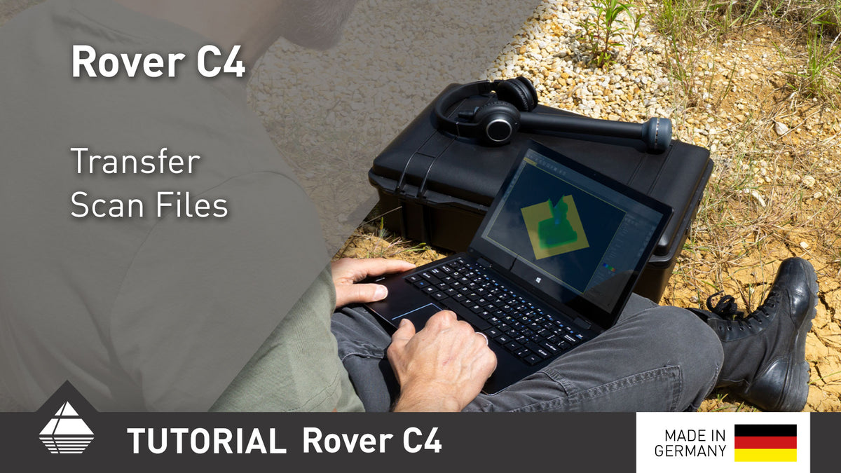 Rover C4 Quick Tutorial Transfer Scan Files – OKM Detectors