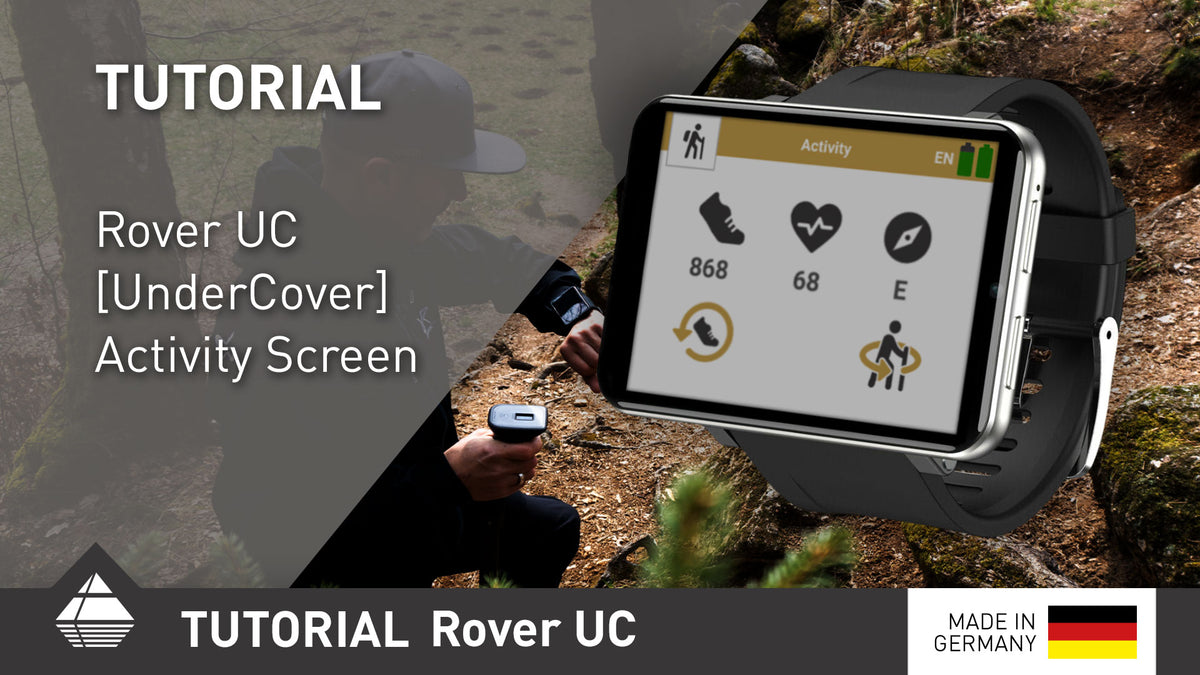 Rover UC Quick Tutorial Fitness Screen | OKM Detectors