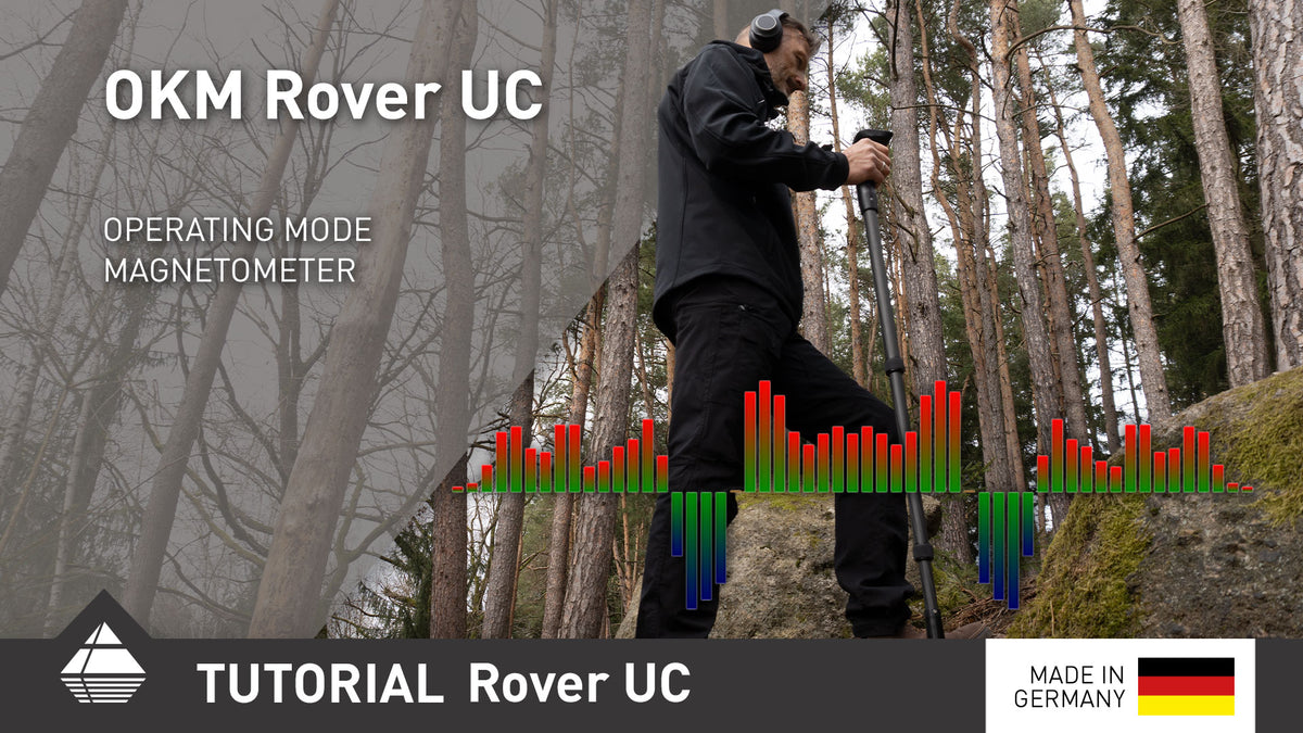 Rover UC Quick Tutorial Magnetometer | OKM Detectors