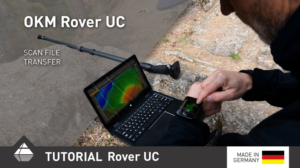 Rover UC Quick Tutorial File Transfer | OKM Detectors
