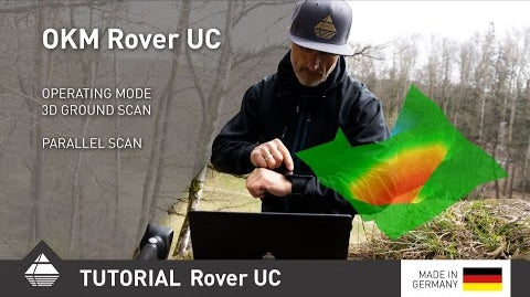 Rover UC Quick Tutorial 3D Ground Scan | OKM Detectors