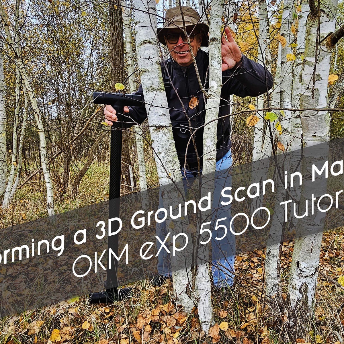 OKM eXp 5500 | 3D Ground Scan Tutorial in Manual Mode | OKM Detectors