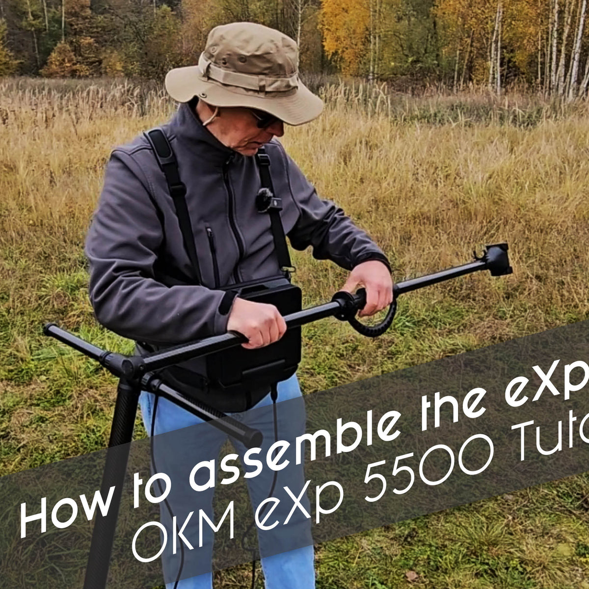 OKM eXp 5500 | Assembly Tutorial | OKM Detectors