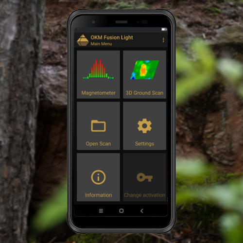 OKM Fusion Light App for Android Smartphone – OKM Detectors