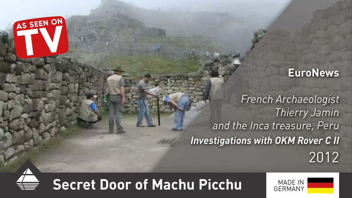 Archaeologist Discovers Secret Door of Machu Picchu with OKM Rover C II ...