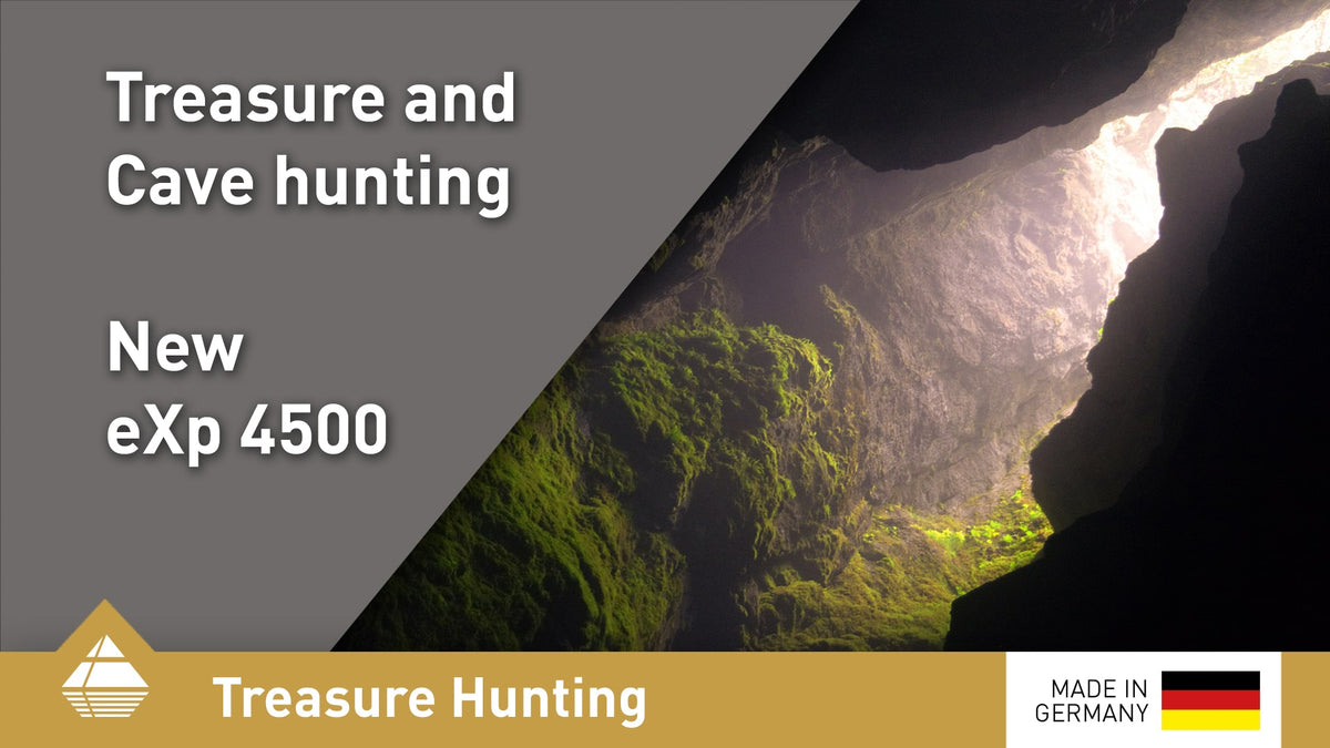 Cave hunting in a forest with the new eXp 4500 | OKM Detectors