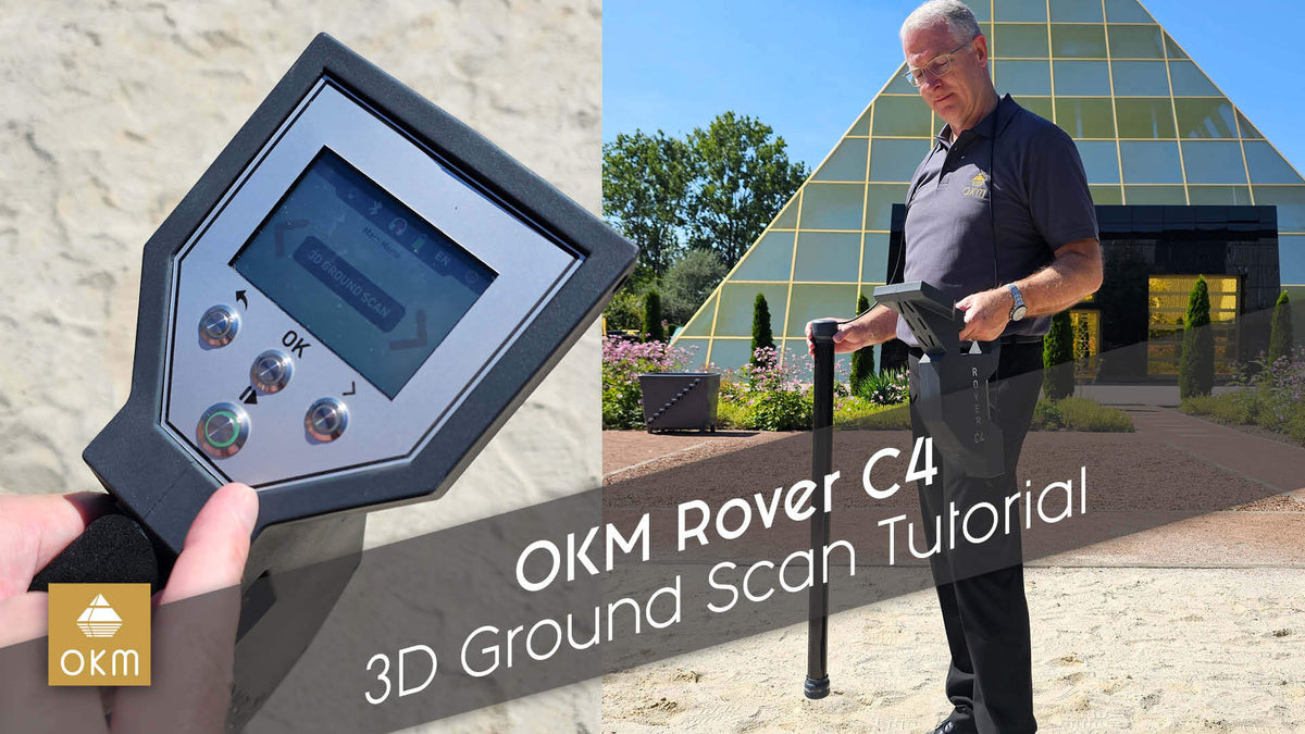 OKM Rover C4 | 3D Ground Scan Tutorial | OKM Detectors