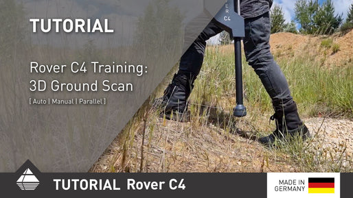 Rover C4 Quick Tutorial 3D Ground Scan | OKM Detectors