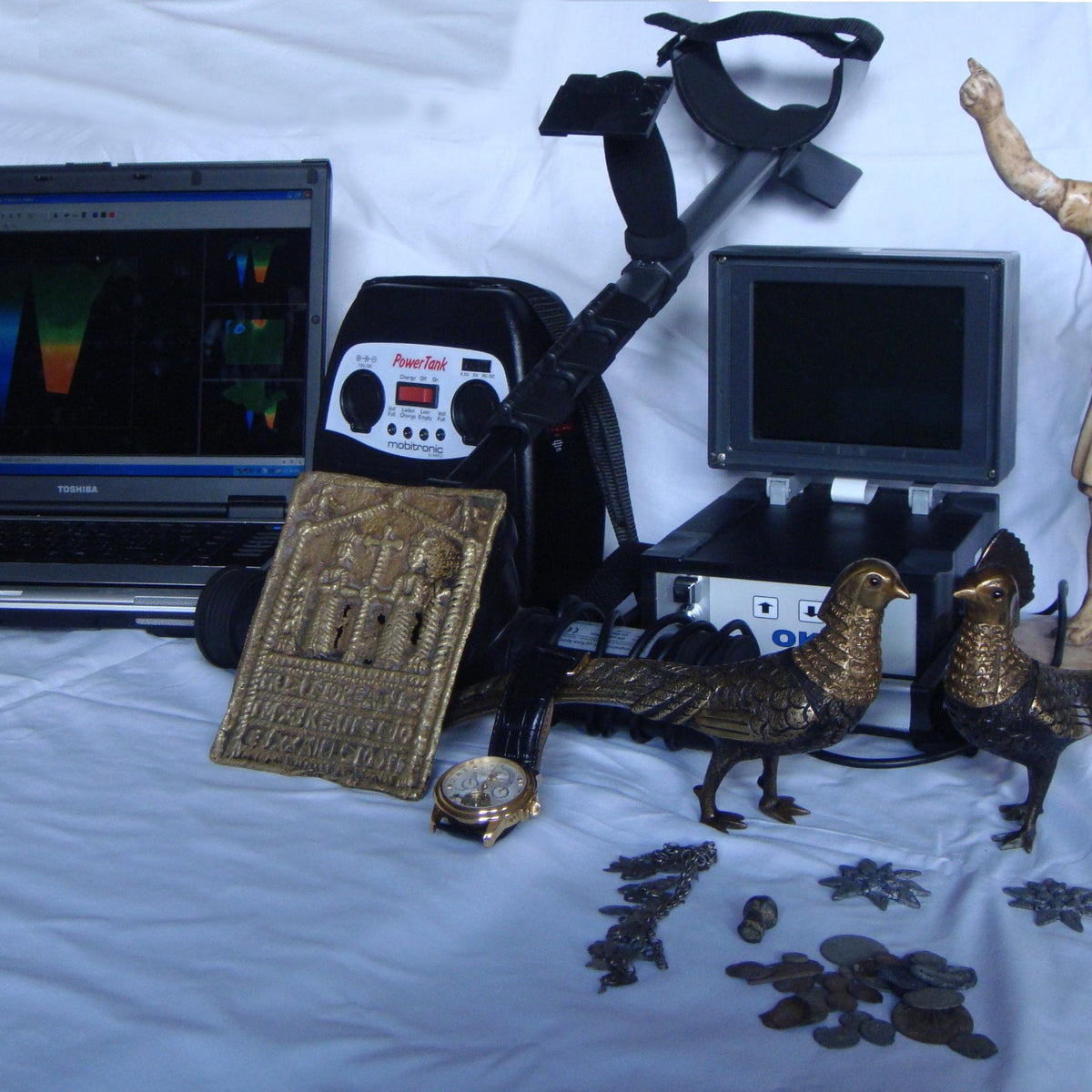 Ancient treasure detected with 3D ground scanner eXp 4000 in Balkan ...