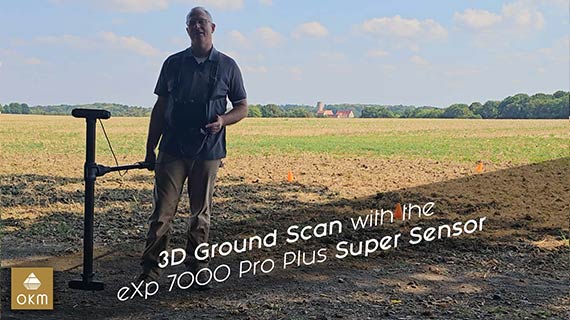 OKM eXp 7000 Professional Plus Süper Sensör ile 3D zemin taraması | OKM ...