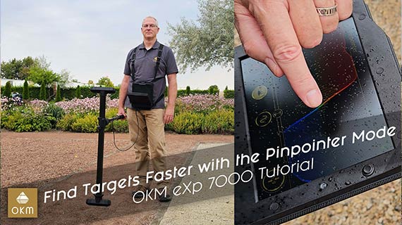 Find Targets Faster with Pinpointer Mode | OKM eXp 7000 Tutorial | OKM ...