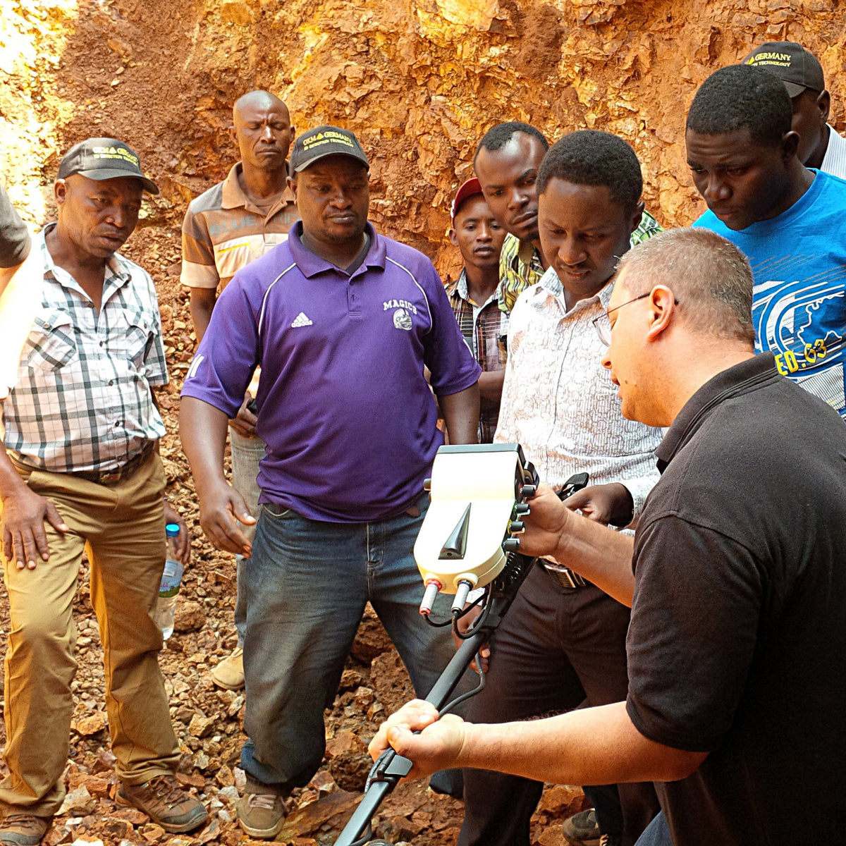 OKM metal detectors for gold field exploration, gold prospection and ...
