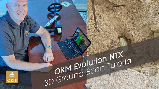 OKM Evolution NTX | 3D Ground Scan Tutorial | OKM Detectors