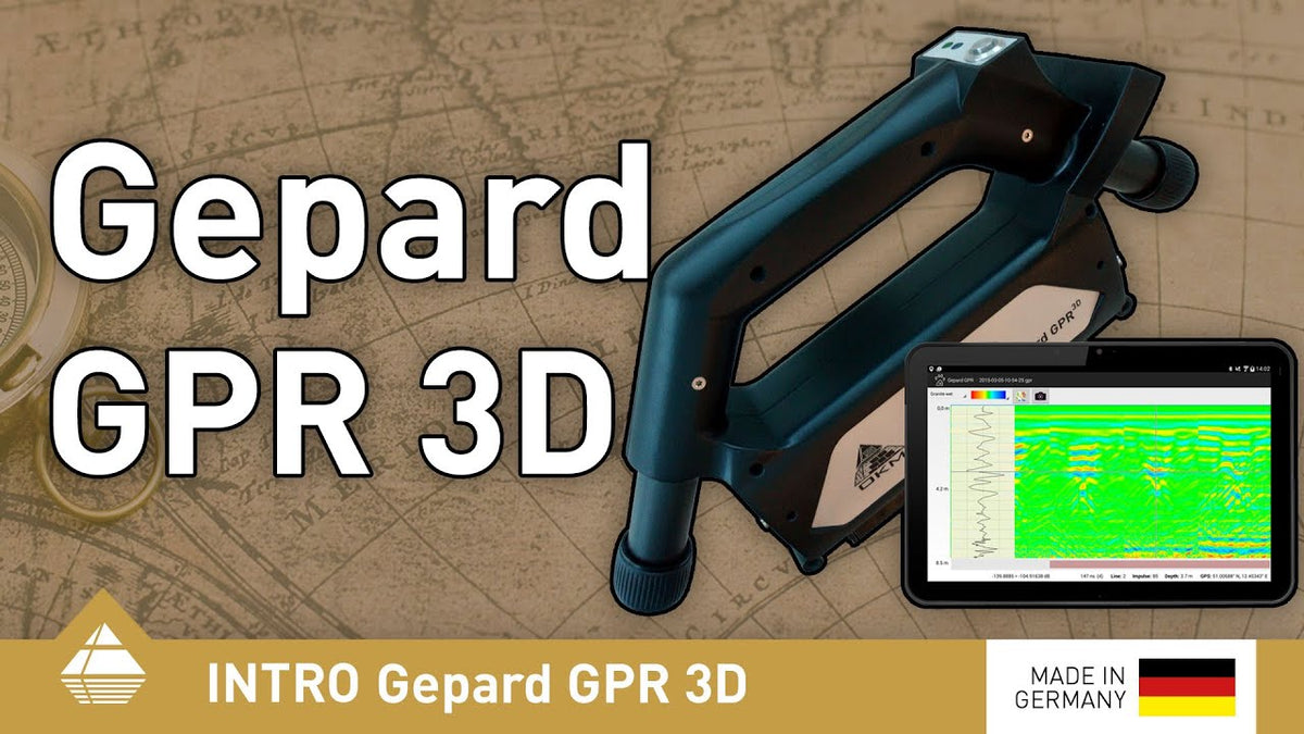 Ground penetrating radar Gepard GPR 3D | OKM Videos & Tutorials | OKM ...