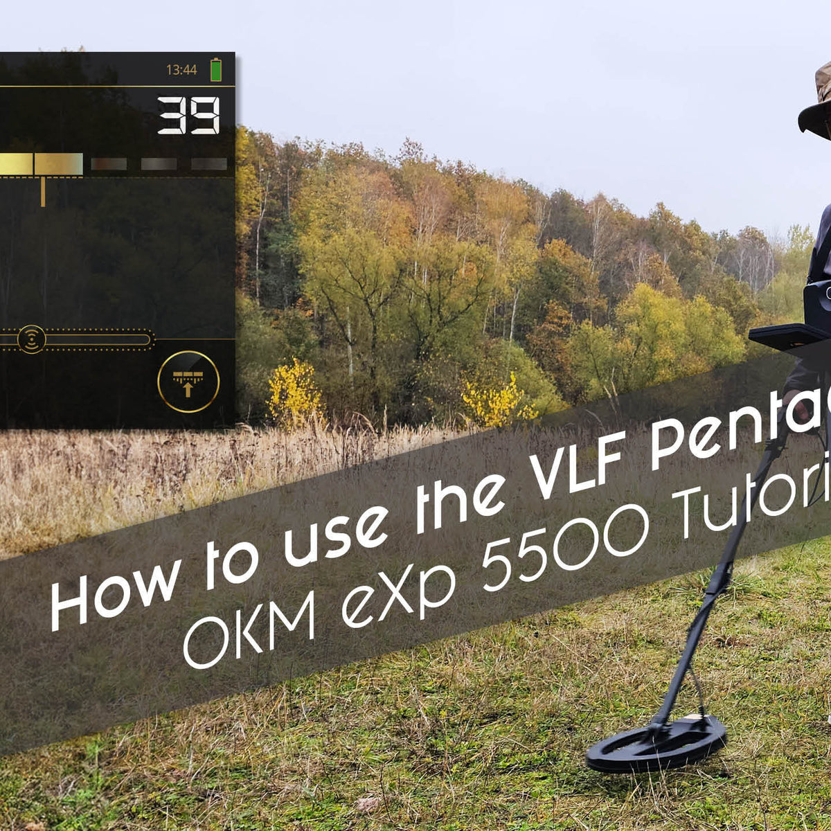 OKM eXp 5500 | Using the VLF PentaCoil | OKM Detectors