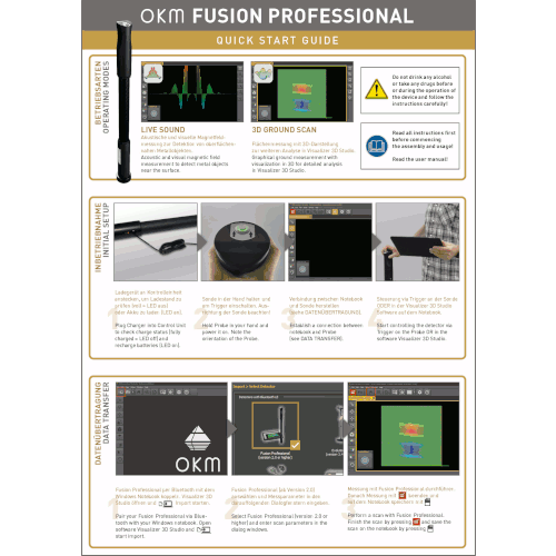 3D Ground Scanner OKM Fusion Professional | OKM Detectors
