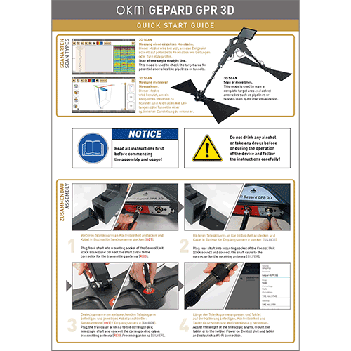 Georadar OKM Gepard GPR 3D | OKM Detectors