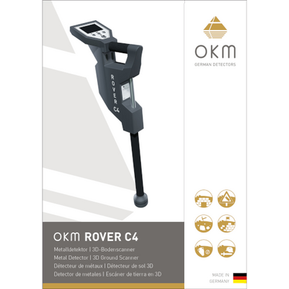 3D ground scanner and metal detector Rover C4 | OKM Detectors