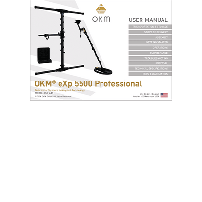 OKM Manuals | Download Center | OKM Detectors