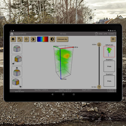 OKM Gepard GPR App for Android Tablet | OKM Detectors